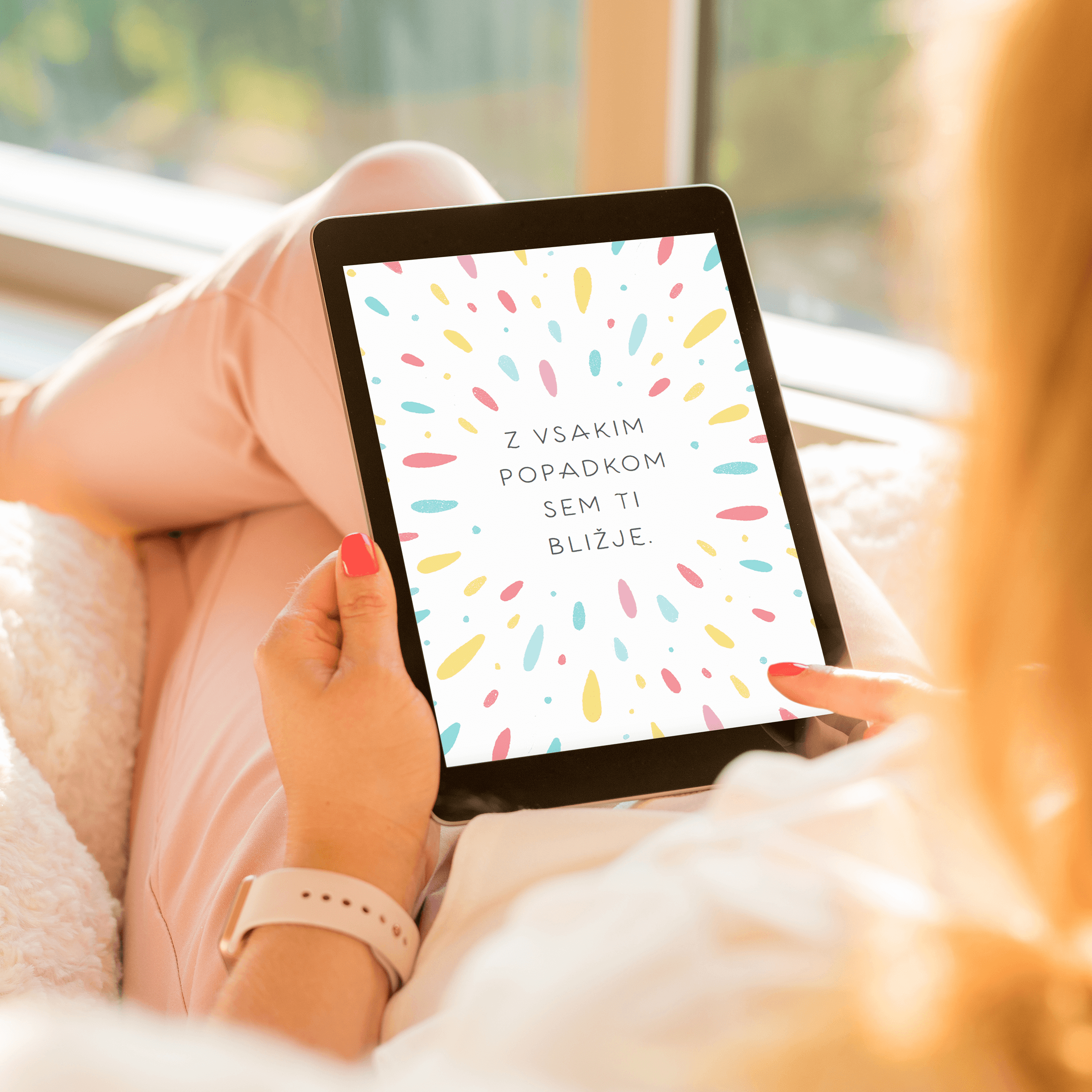 Set porodnih afirmacij (PDF) - Nosečka trgovina